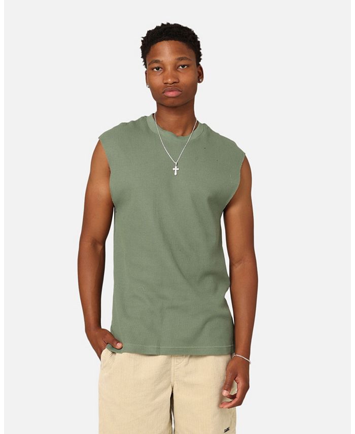XXIII Waffle Men's Muscle Singlet tank top - Macy's