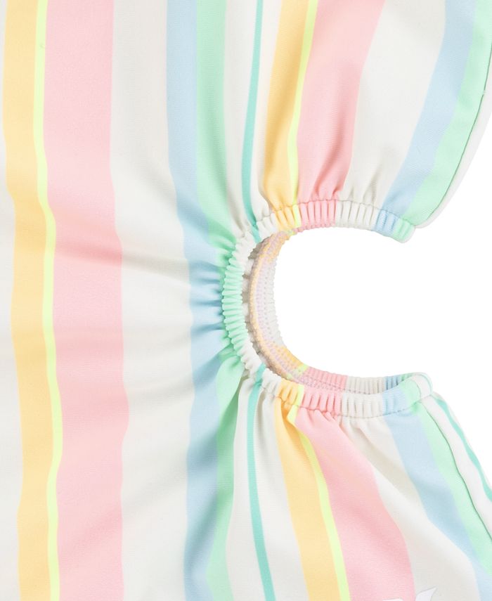 Hurley Big Girls Cut Out One Piece Swimsuit - Macy's