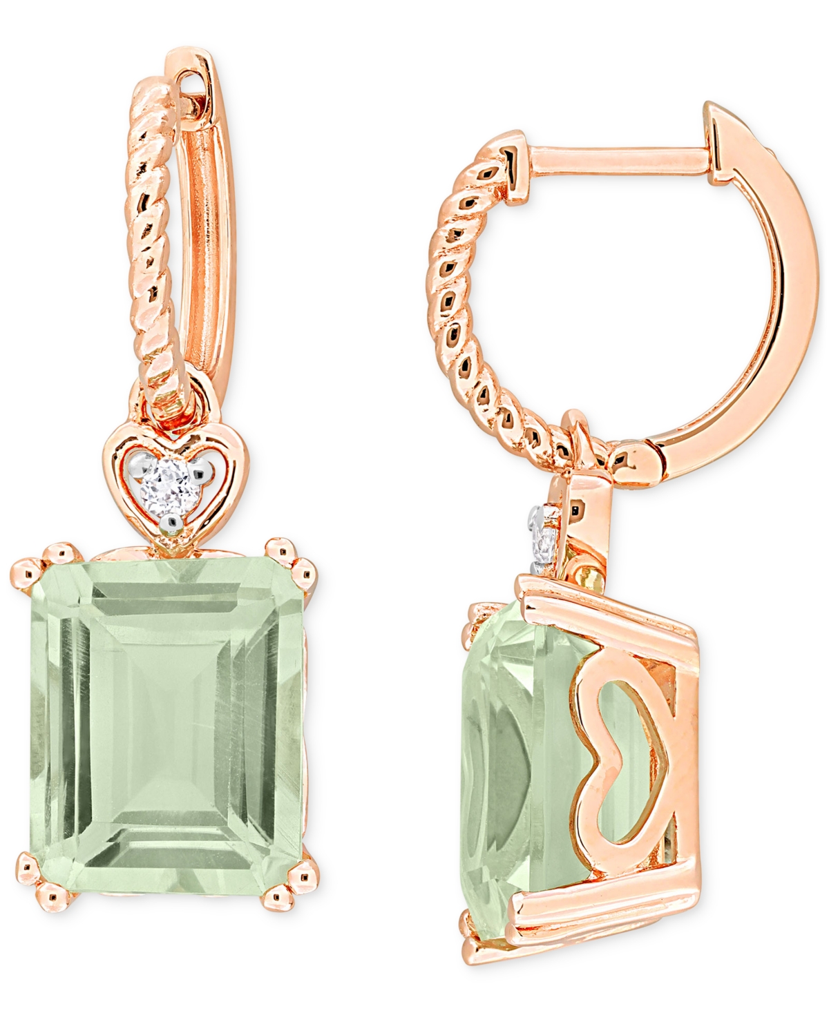 Click here for Green Quartz (6-3/8 ct. t.w.) & White Topaz (1/20... prices