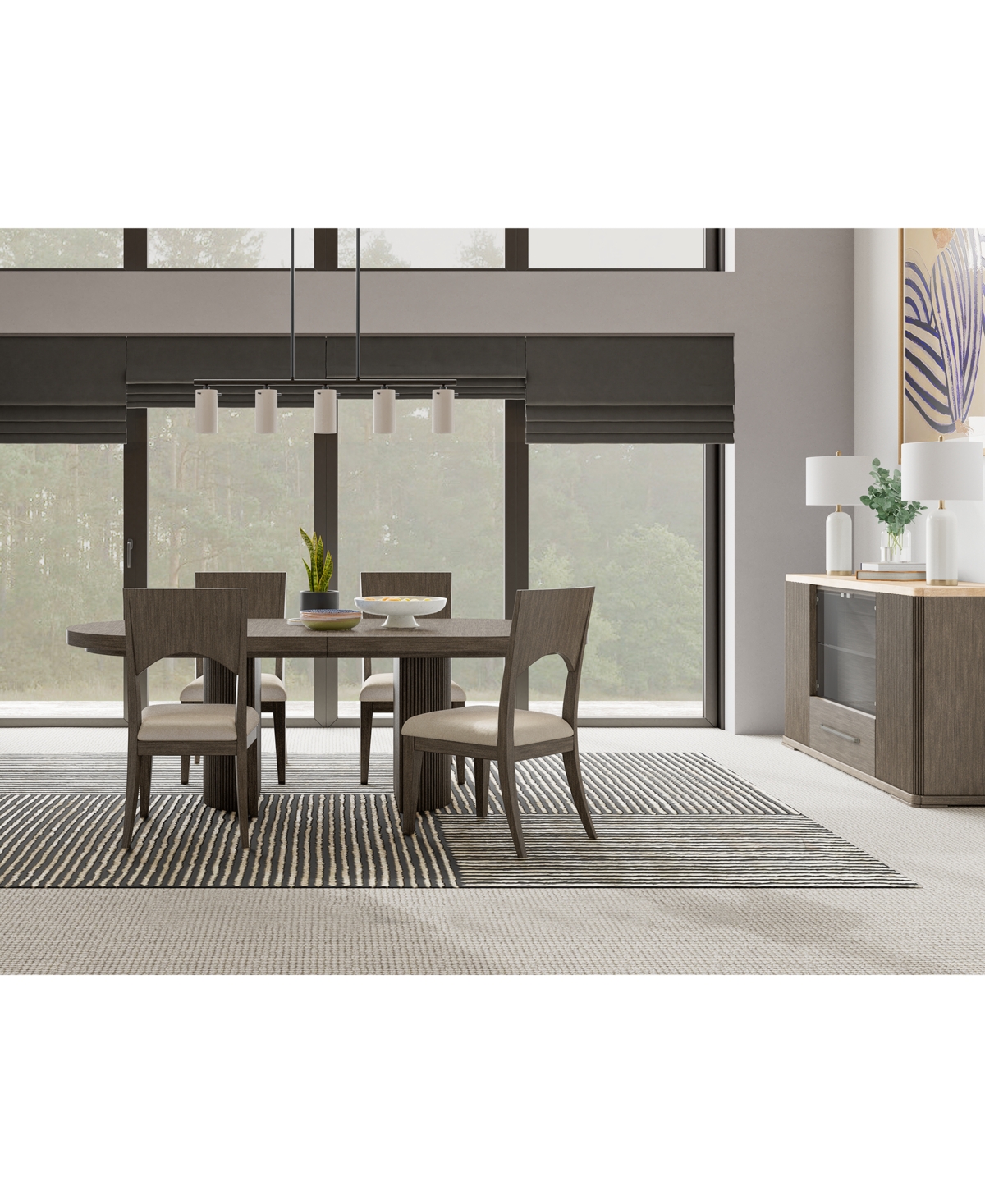 Click here for Frandlyn 5pc Dining Set (Table + 4 Side Chairs) -... prices