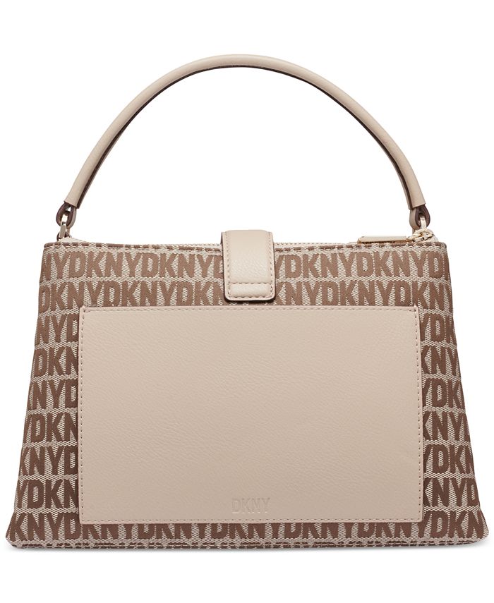 DKNY Deena Logo Top Handle Satchel - Macy's