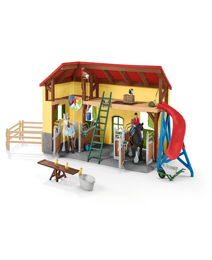 Schleich Farm World Horse Stable Playset - Macy's