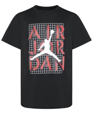Jordan Little Boys Jumpman Stack Short Sleeve Tee - Macy's