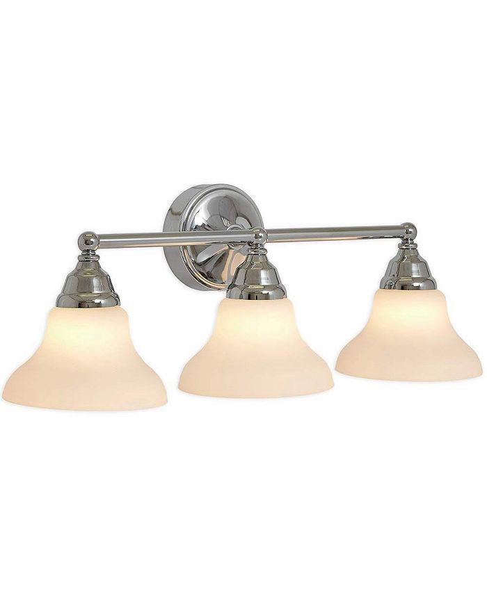 Hamilton Hills Classic Traditional Triple Light Fixture for Bathroom ...