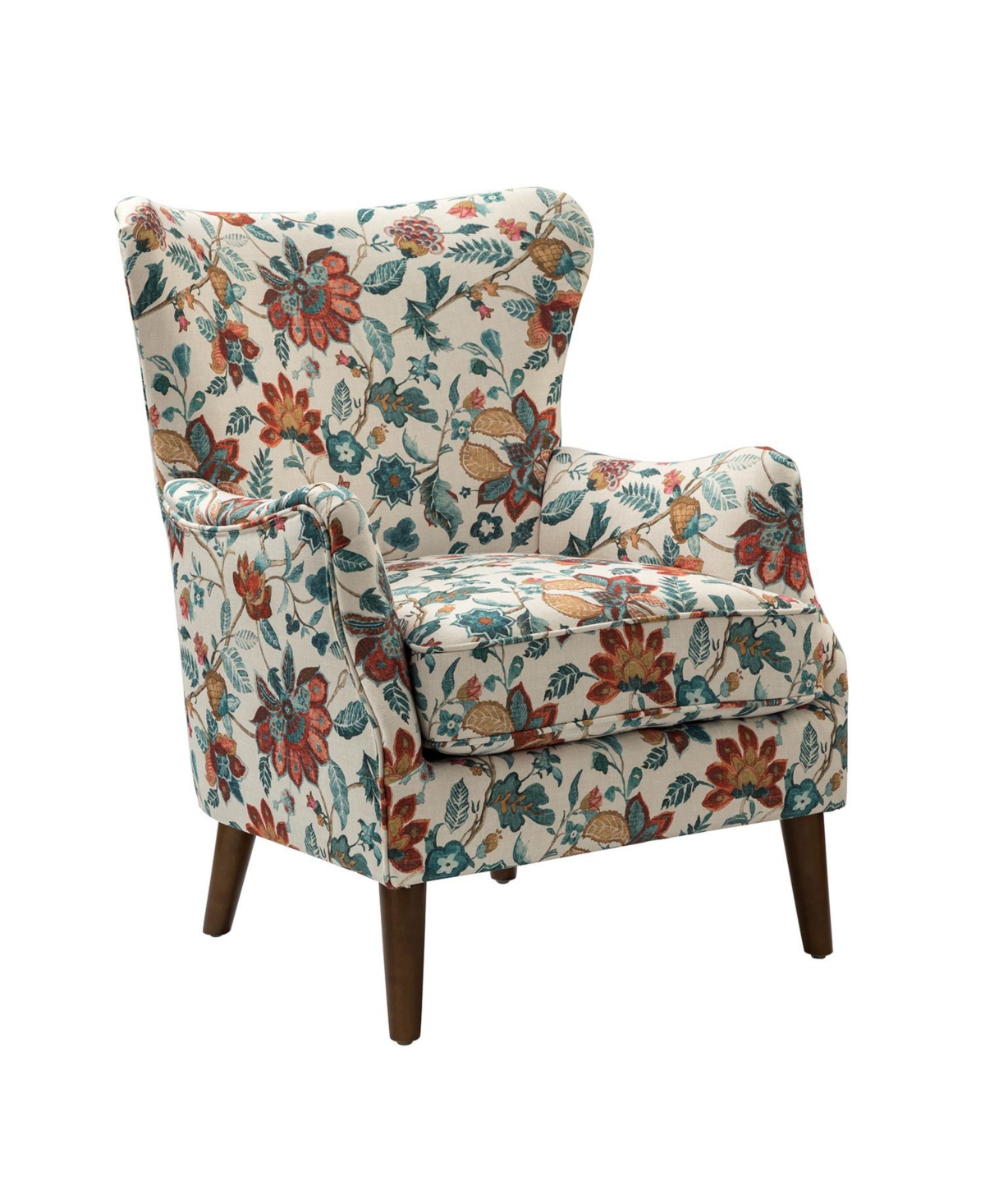 Click here for Hulala Home Lammey Comfy Floral Fabric Pattern Arm... prices