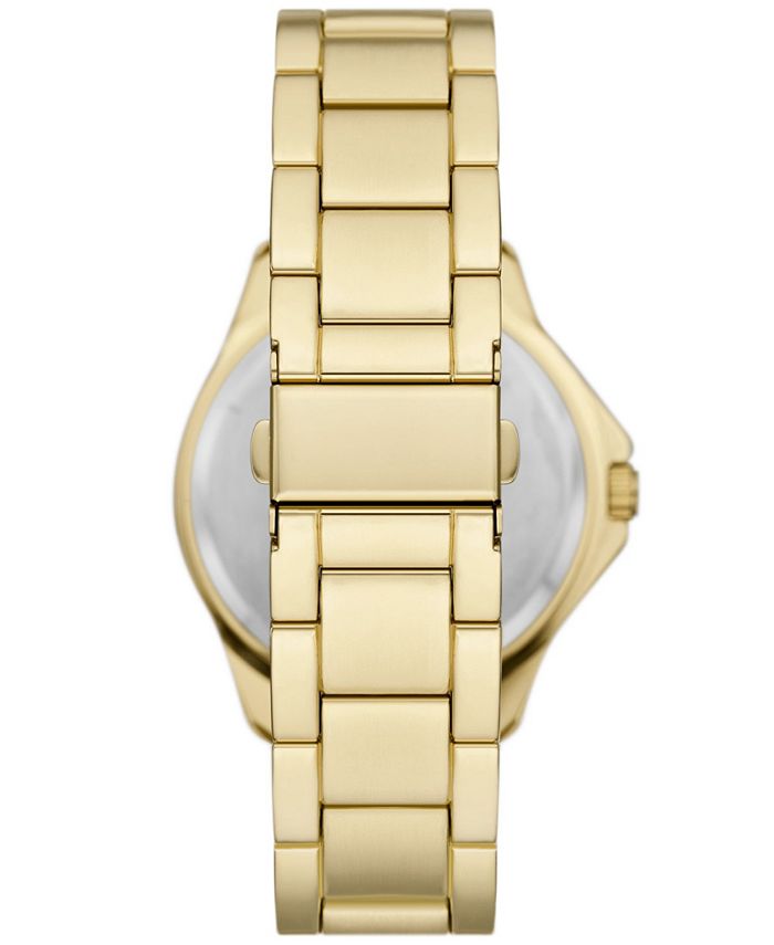 Folio Men's Three Hand Gold-Tone Alloy Watch 42mm - Macy's