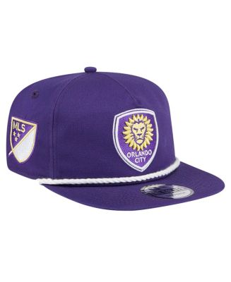 Men's New Era Purple Orlando City SC The Golfer Kickoff Collection ...