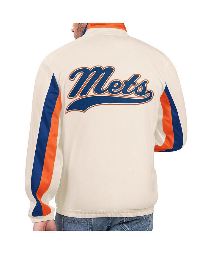 Starter Men's Cream New York Mets Rebound Cooperstown Collection Full ...