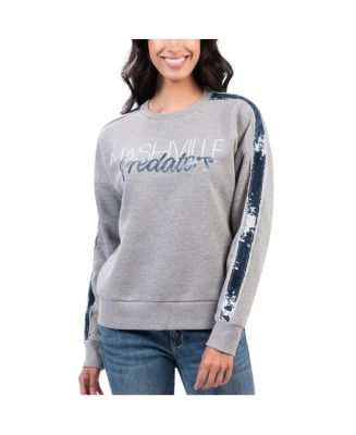 Women's G-III 4Her by Carl Banks Gray Nashville Predators Penalty Box ...
