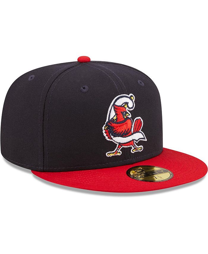 New Era Men's Navy Springfield Cardinals Authentic Collection 59FIFTY ...