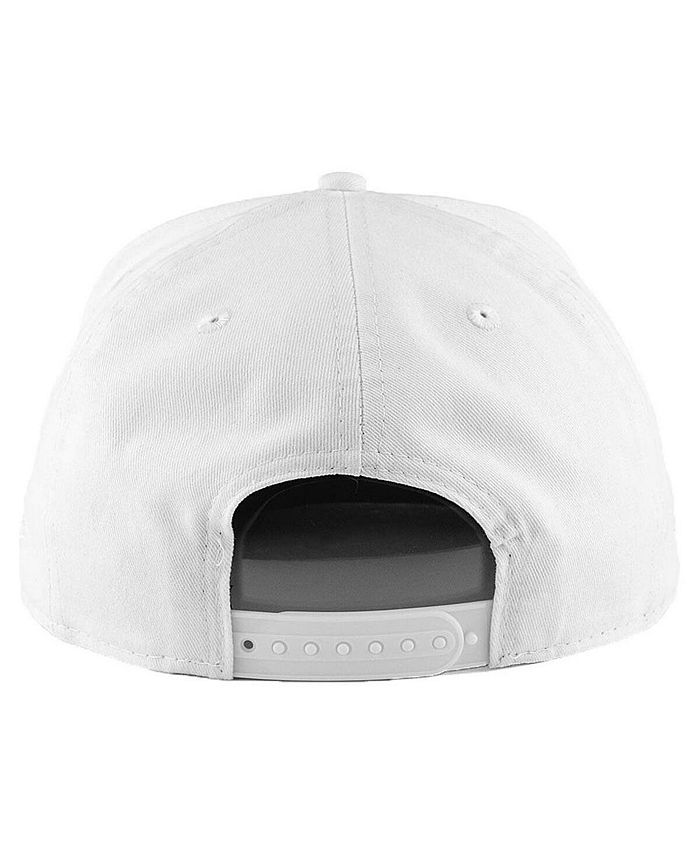 New Era Men's White Custom 9FIFTY Adjustable Hat - Macy's