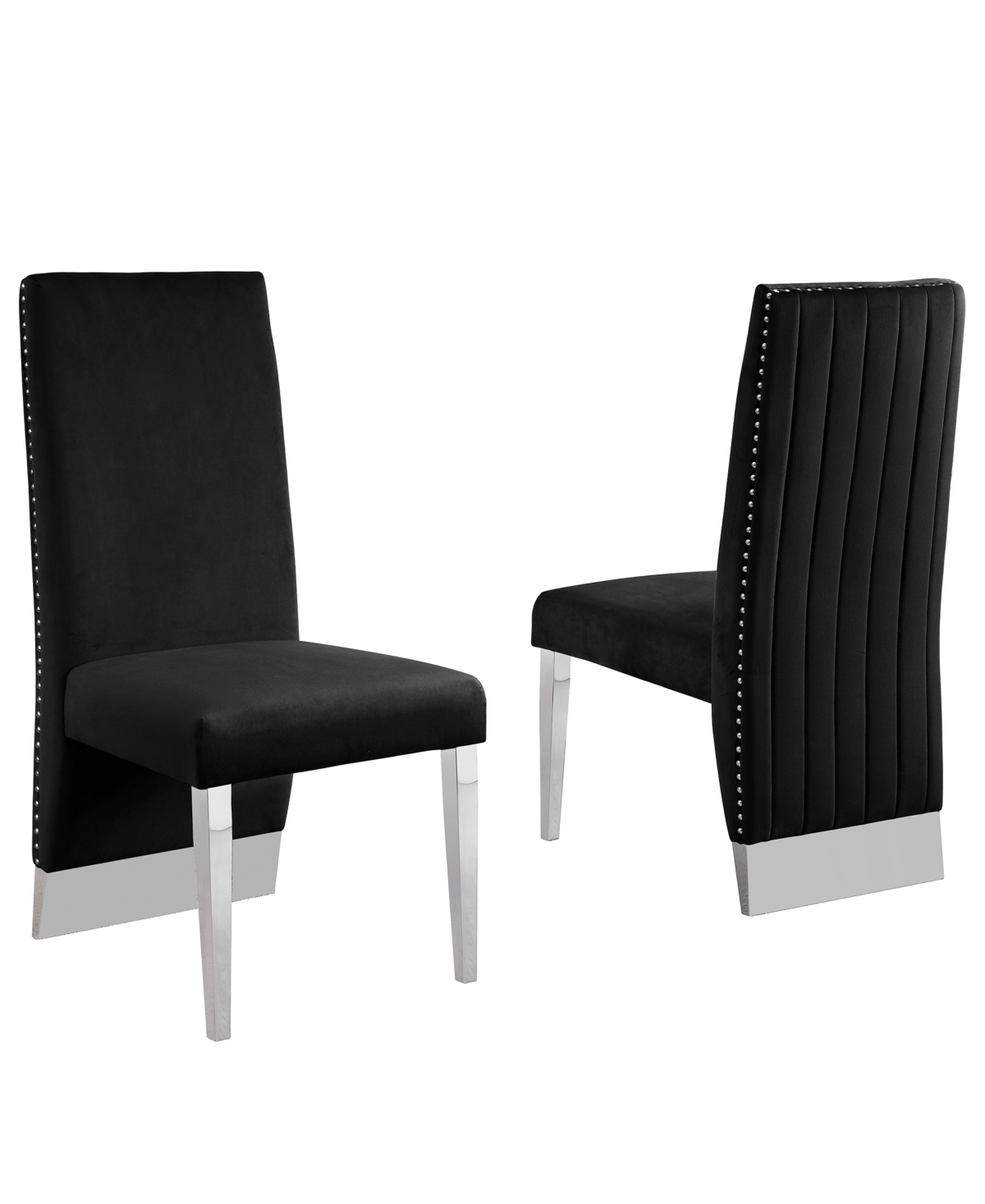 Click here for Best Quality Furniture 26 L x 20 W x 42 H Velvet S... prices