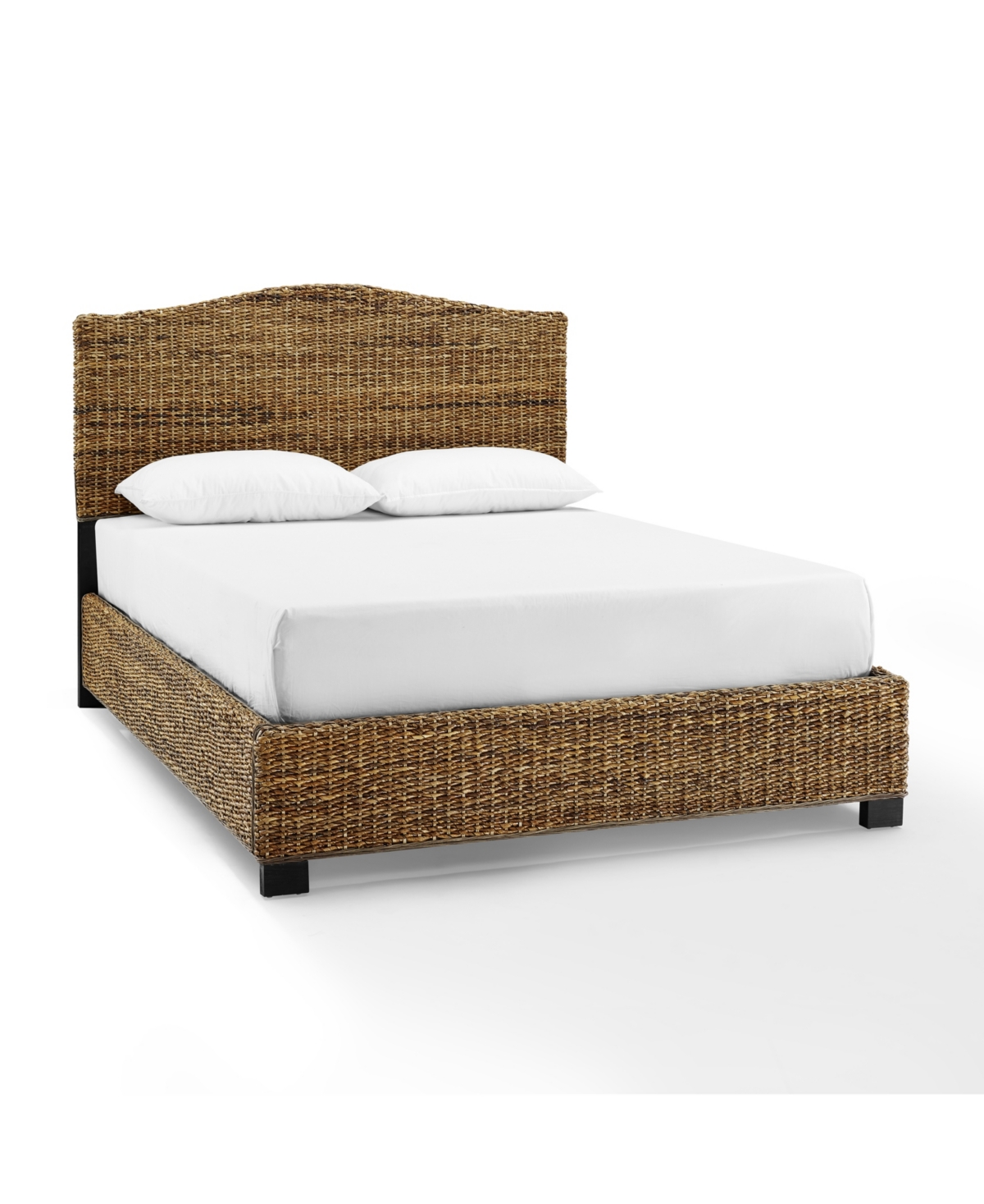 Click here for Crosley Serena King Banana Leaf Rattan Bed - Banan... prices