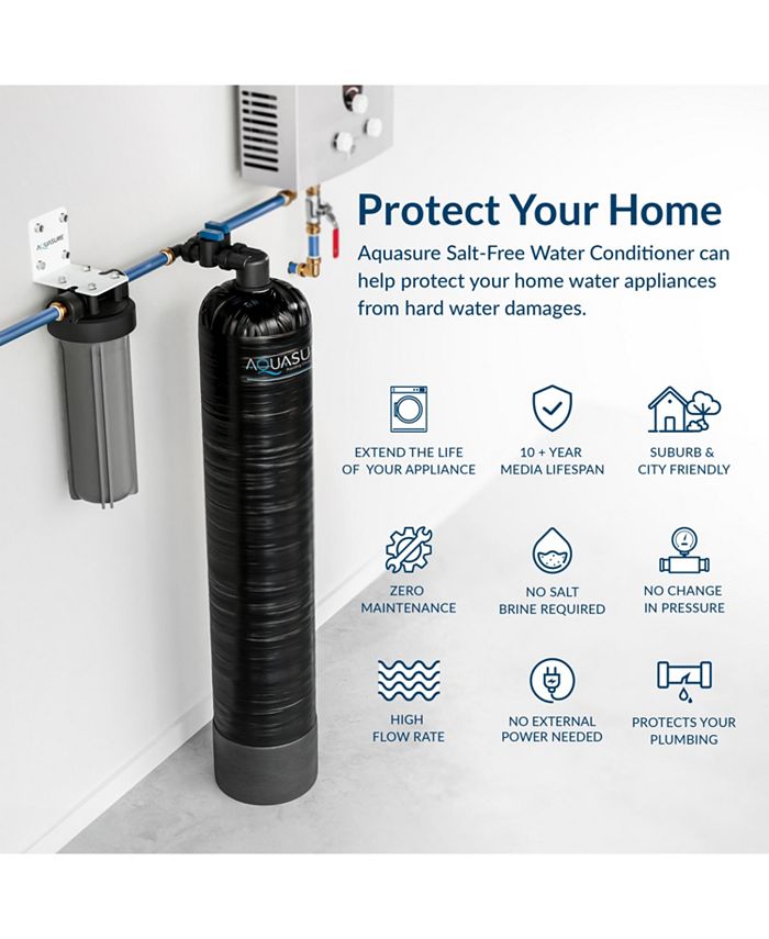 Aquasure Serene Series | 15 GPM Whole House Salt-Free Water ...