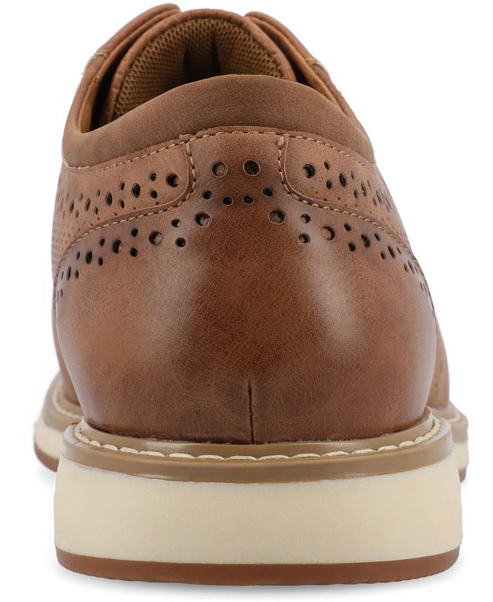 Vance Co. Men's Patrick Tru Comfort Foam Lace-Up Hybrid Oxford Shoes ...