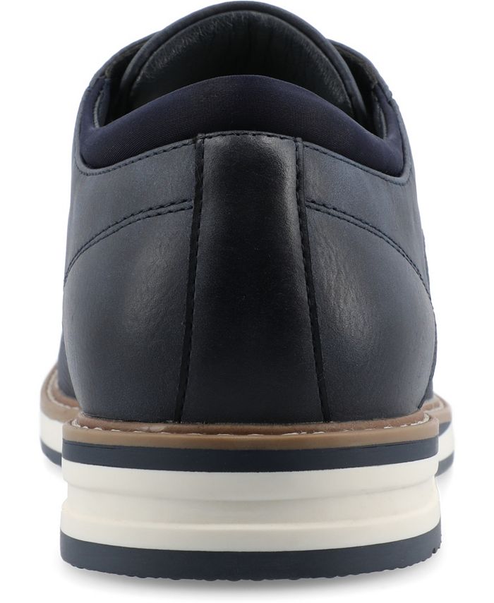 Vance Co. Men's Leon Tru Comfort Foam Lace-Up Casual Dress Shoes - Macy's