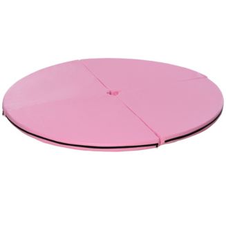Soozier 2"T x 5"W Foldable Dance Pole Crash Mat, Portable Round Pole ...