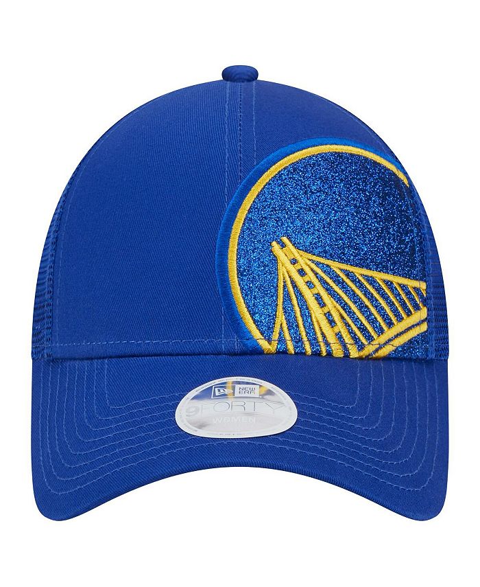New Era Women's Royal Golden State Warriors Game Day Sparkle Logo ...