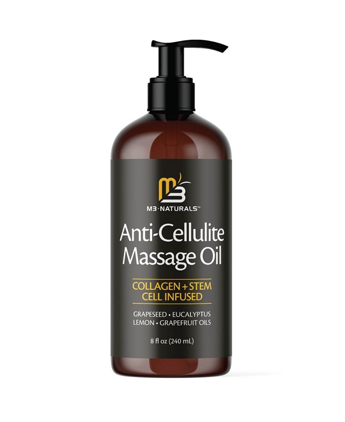 M3 Naturals Anti-Cellulite Massage Oil, Grapefruit & Lemon - Macy's