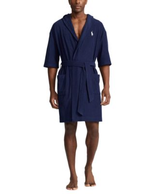 Polo Ralph Lauren Men's Terry Cabana Hooded Robe - Macy's