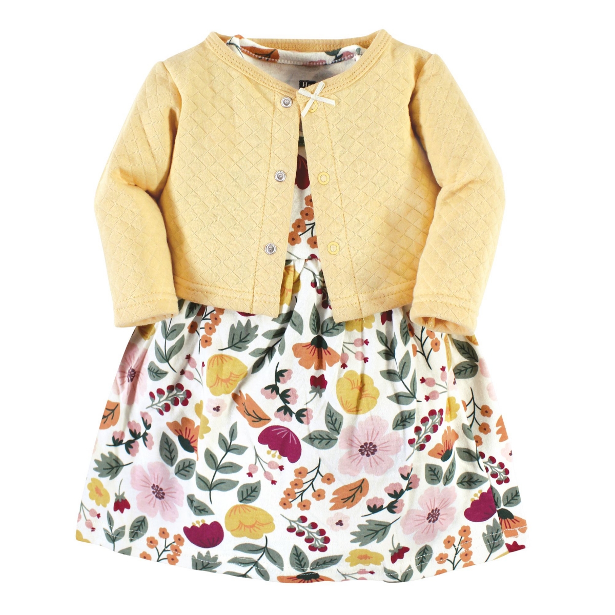 Click here for Hudson Baby Quilted Cardigan and Dress - Fall bota... prices