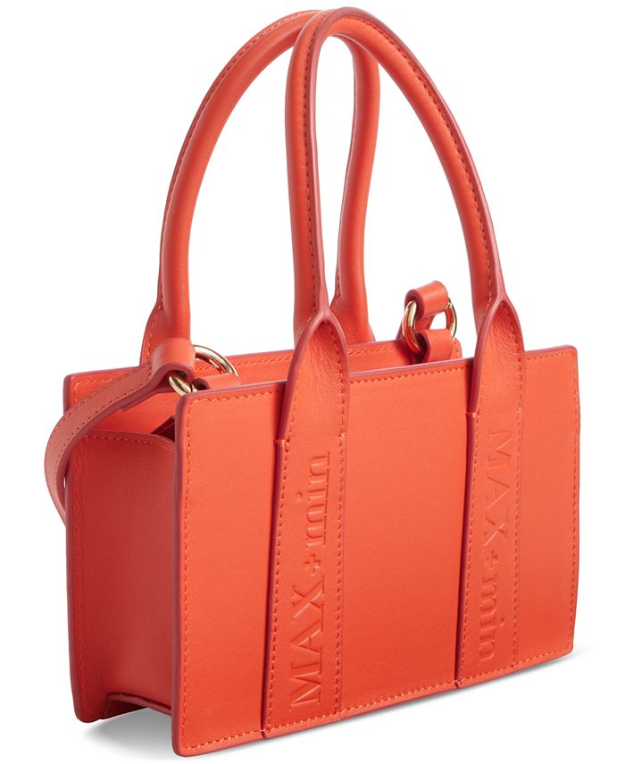 MAX+min Mimi Leather Crossbody Bag - Macy's