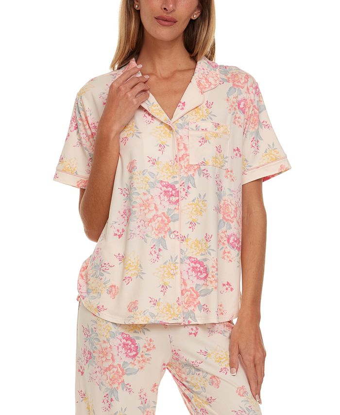 Flora by Flora Nikrooz Women's Annie 2-Pc. Pajamas Set - Macy's