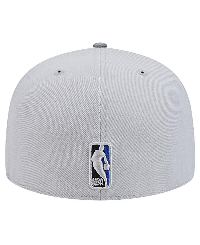 New Era Men's Gray New York Knicks Active Color Camo Visor 59FIFTY ...