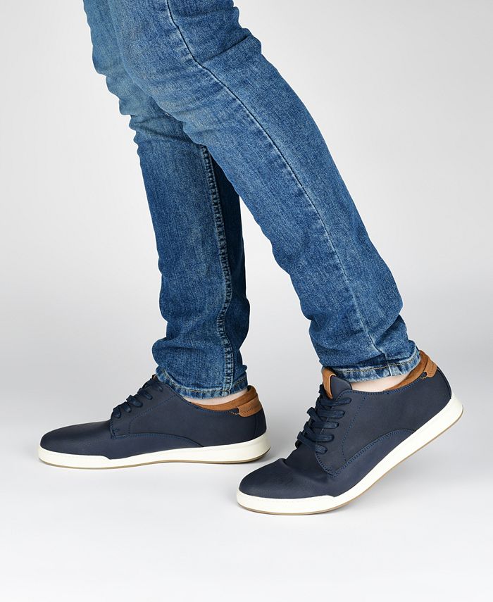 Vance Co. Men's Aydon Wide Width Tru Comfort Foam Lace-Up Casual ...