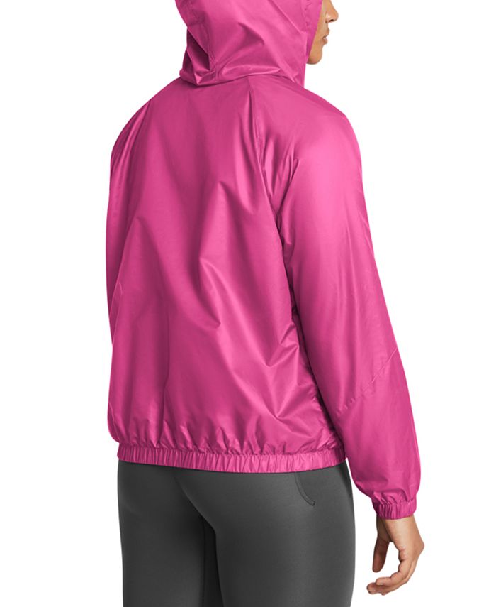 Under Armour Women's Sport Windbreaker Hooded Jacket - Macy's
