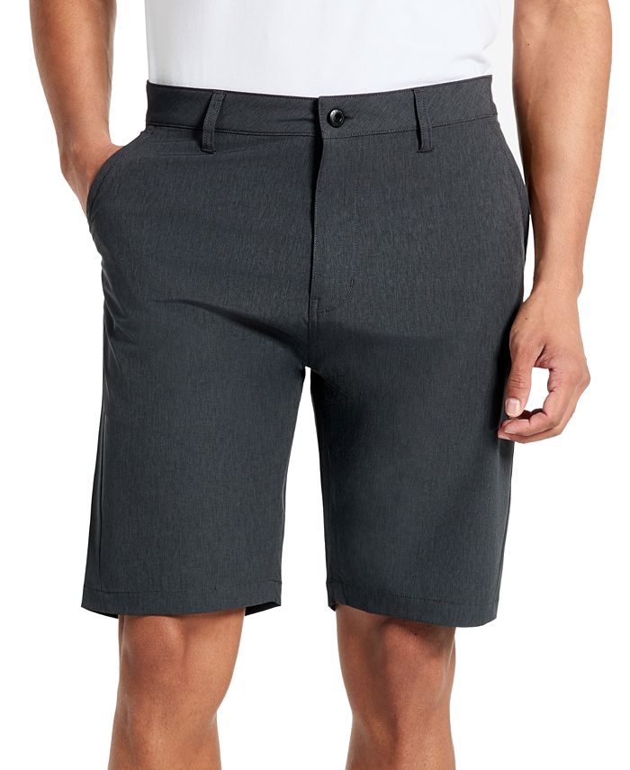 Kenneth Cole Men's Heathered Tech Performance 9" Shorts - Macy's
