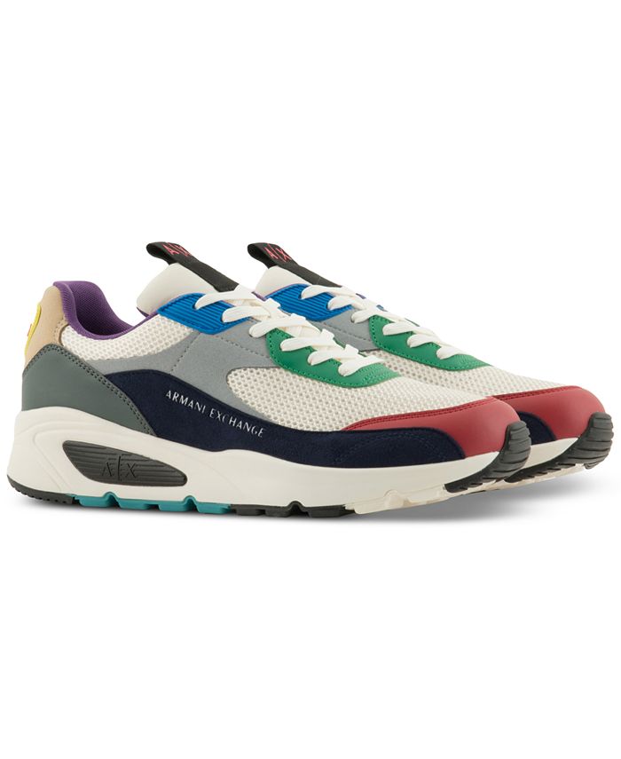 A|X Armani Exchange Men's Bron Color Block Sneaker - Macy's
