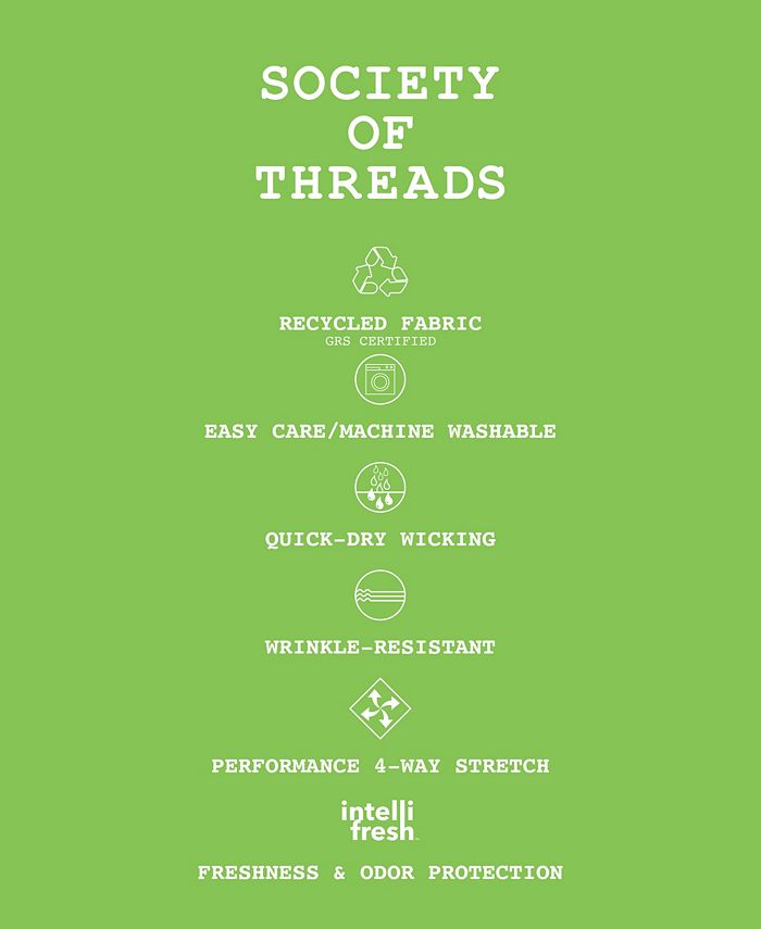 Society of Threads Men's Performance Stretch Floral Shirt - Macy's