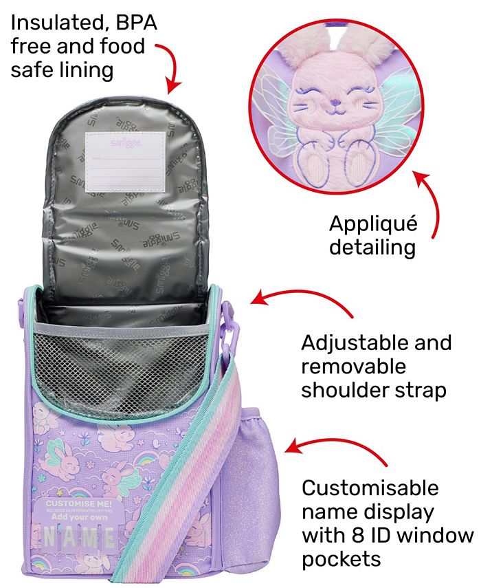 Smiggle Junior Lunchbox with Strap Blast Off - Macy's