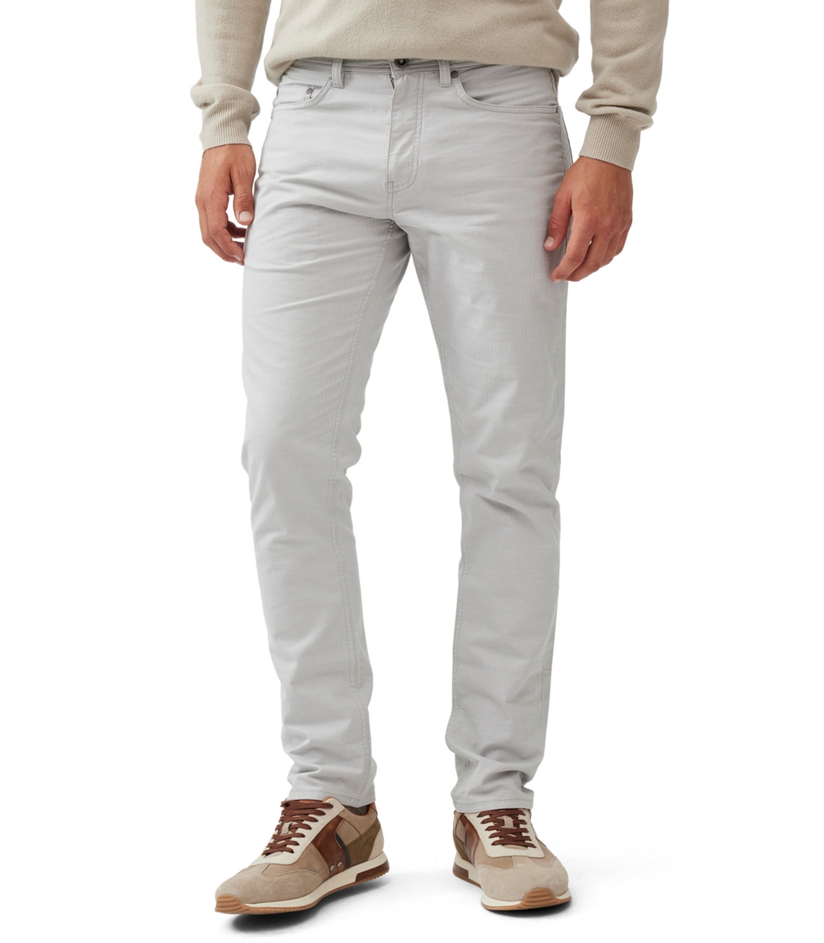Rodd & Gunn Mens Gunn Straight Fit Jean - Oatmeal natural