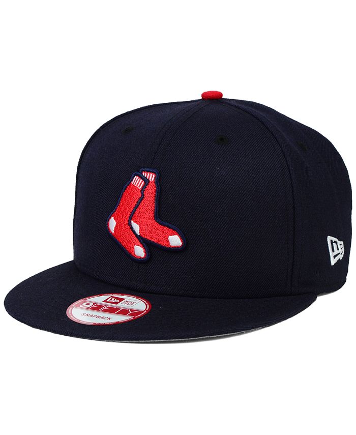 New Era Boston Red Sox 2-Tone Link 9FIFTY Snapback Cap - Macy's