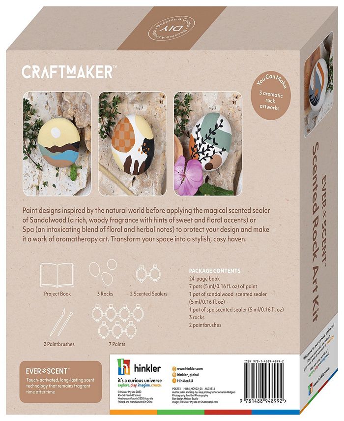 Craft Maker - Scented Rock Art Kit - Macy's