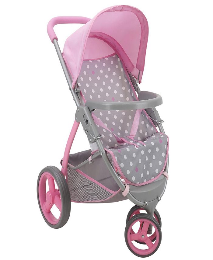 509 Crew - Cotton Candy Pink Doll Jogger Stroller - Macy's