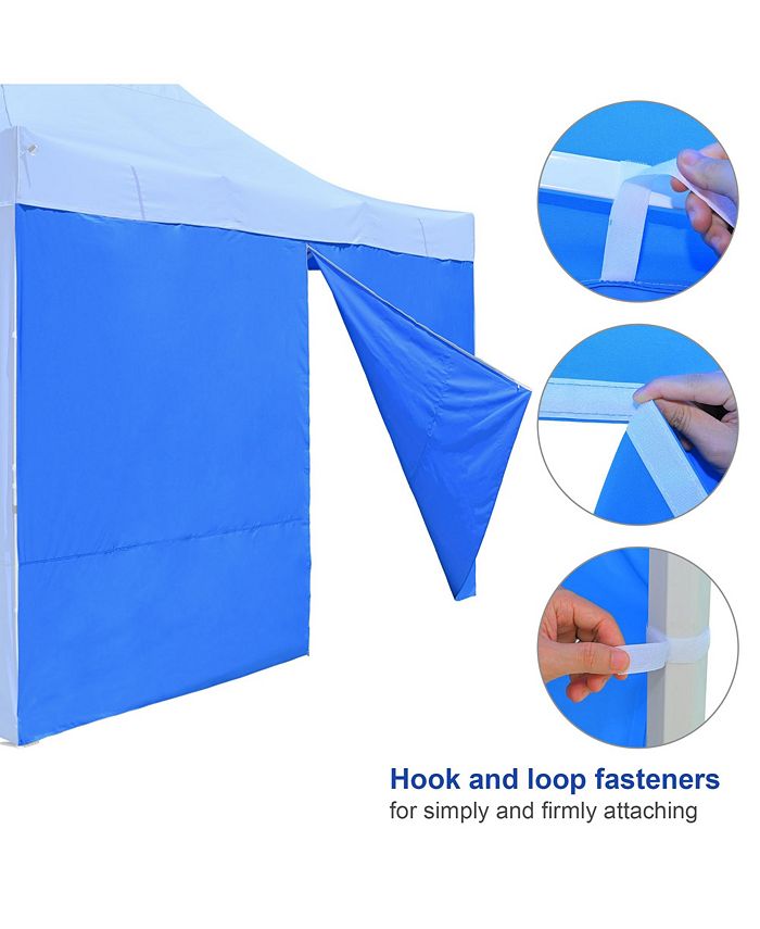 Instahibit 1 Pack Side Wall for 10x15 Ft EZ Pop Up Canopy Tent UV50 ...