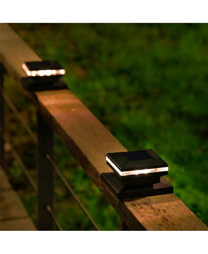MAGGIFT 8-Pack Waterproof Solar Post Lights for Outdoor Spaces - Macy's MAGGIFT 8-Pack Waterproof Solar Post Lights for Outdoor Spaces - Macy's