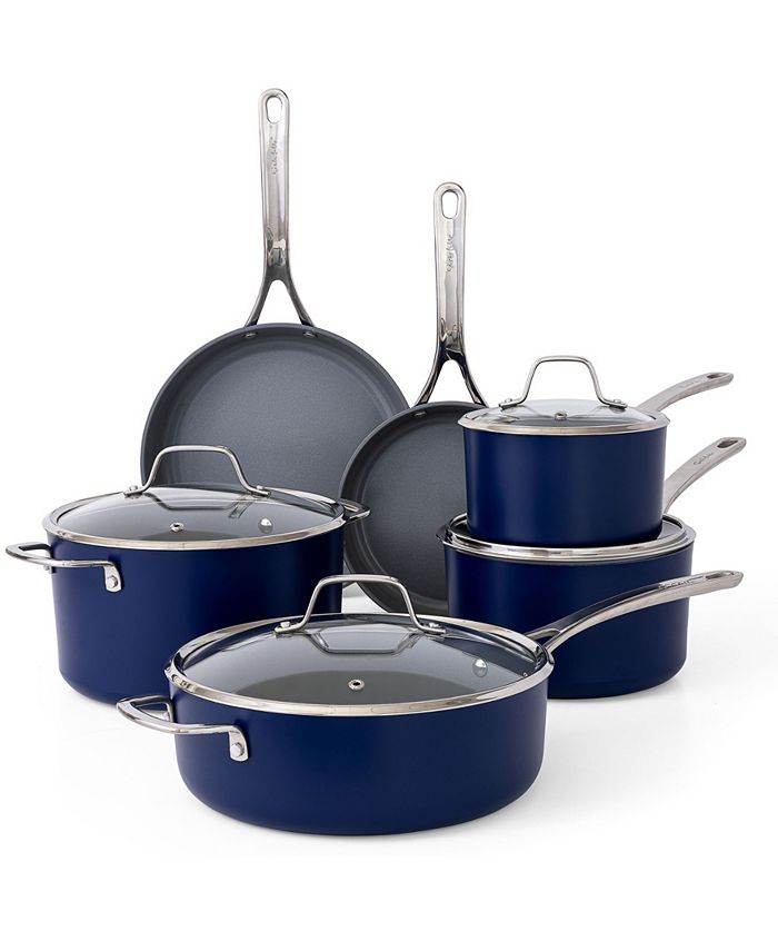 Sur La Table Angelie 10-piece Ceramic Nonstick Cookware Set - Macy's