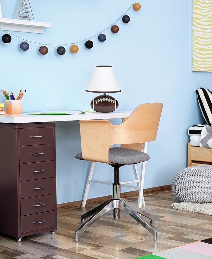 Simple Designs SportsLite 11.5" Tall Athletic Sports Football Base ...