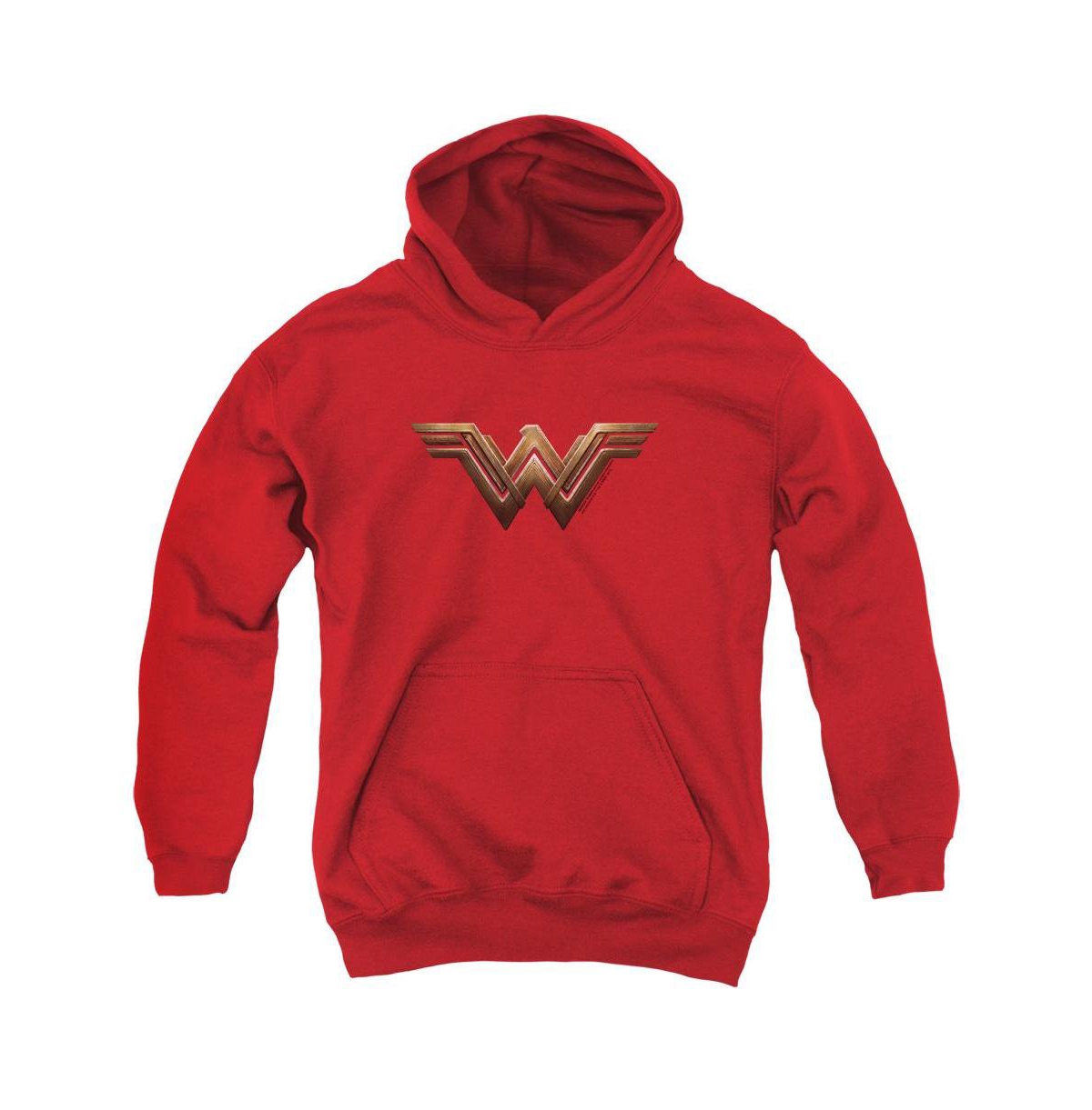 Click here for Wonder Woman Movie Youth Wonder Woman Logo Pull Ov... prices