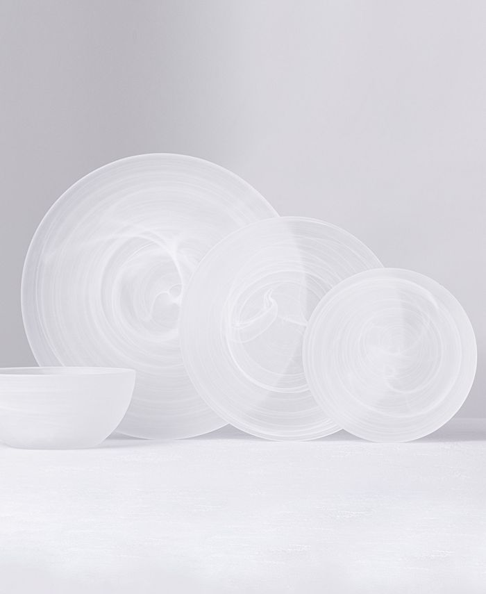 Fortessa La Jolla Glass Dinner Plates, Set of 4 - Macy's