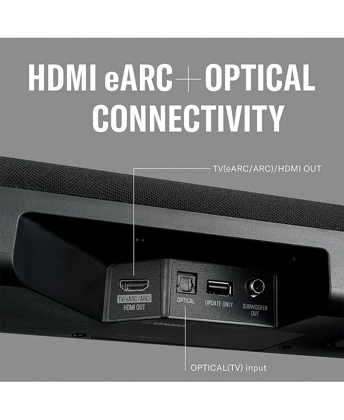 Yamaha SR-B30A Sound Bar with Dolby Atmos & Built-In Subwoofers - Macy's