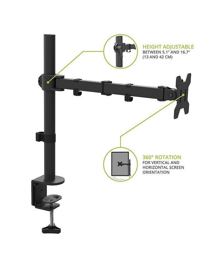Kanto DML1000 Fully Adjustable Single Arm Desktop Monitor Mount - Macy's