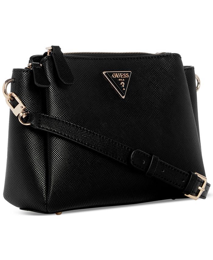 GUESS Noelle Triple Compartment Crossbody - Macy's