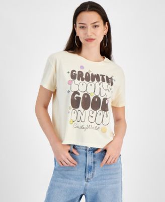 Grayson Threads, The Label Juniors' Growth Graphic-Print Tee - Macy's