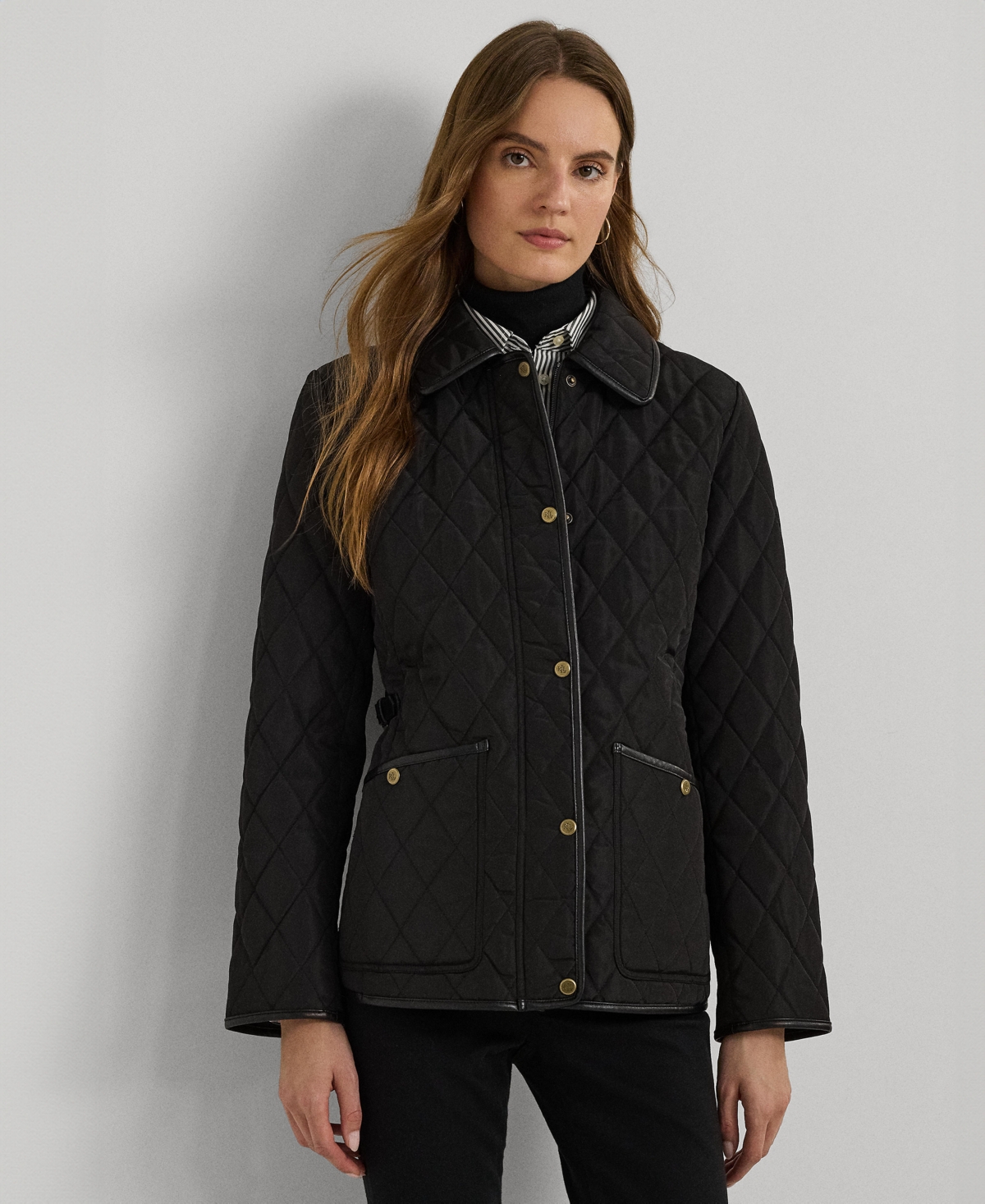 Click here for Lauren Ralph Lauren Womens Quilted Velboa-Lined Co... prices