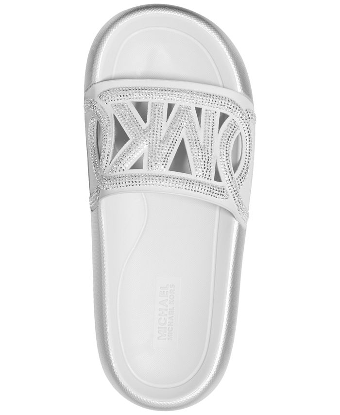 Michael Kors MICHAEL MMK Splash Slide Sandals - Macy's